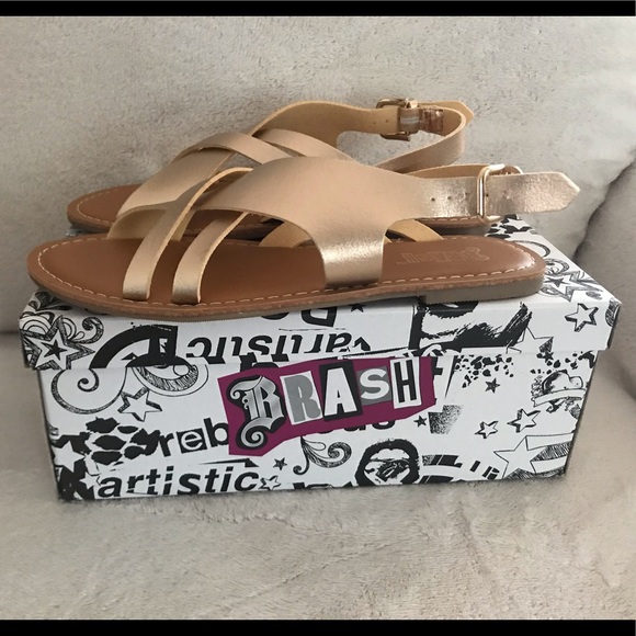Brash | Shoes | Sandals Rose Gold | Poshmark